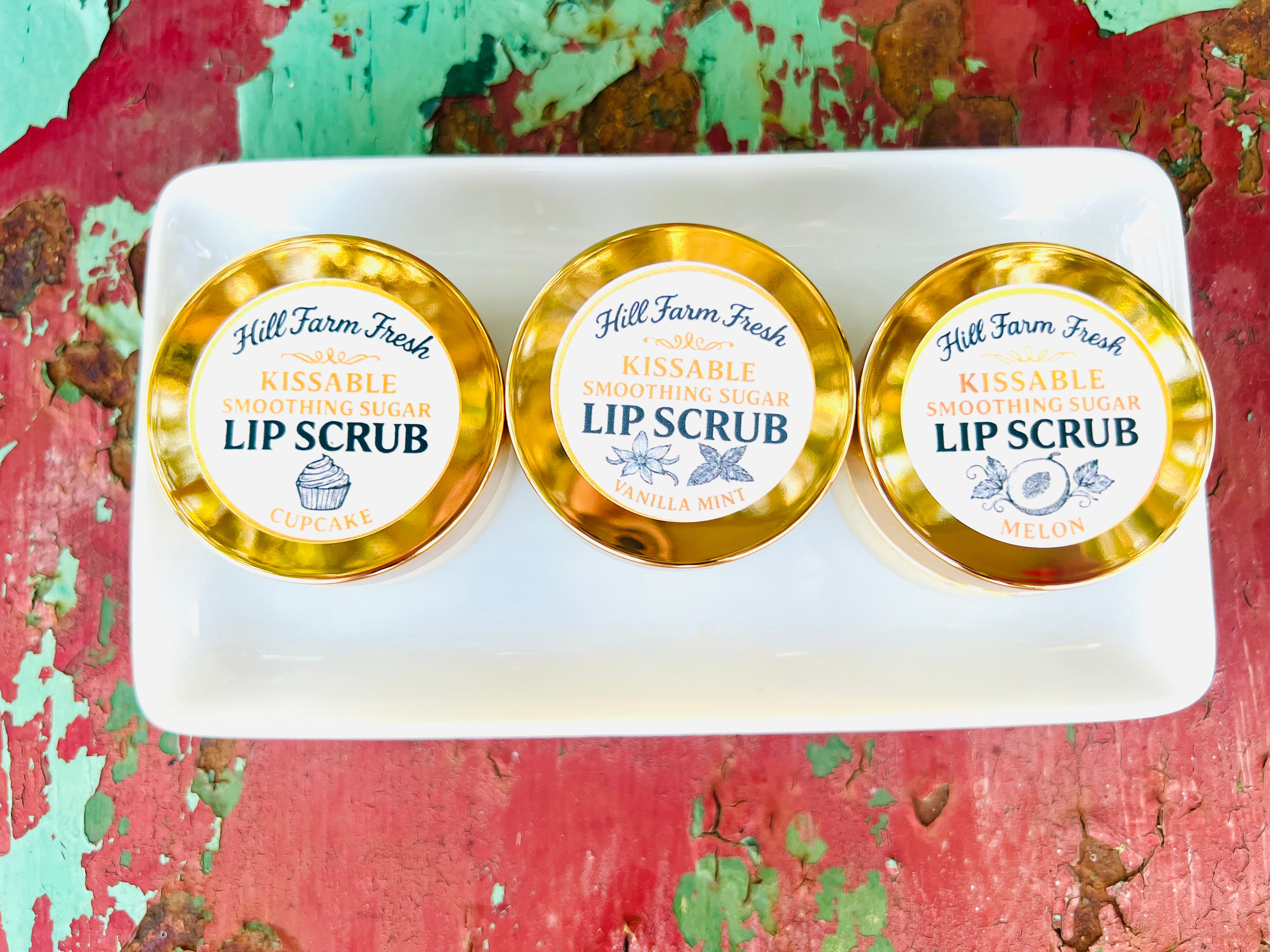 Kissable Lip Scrub – Hill Farm Fresh