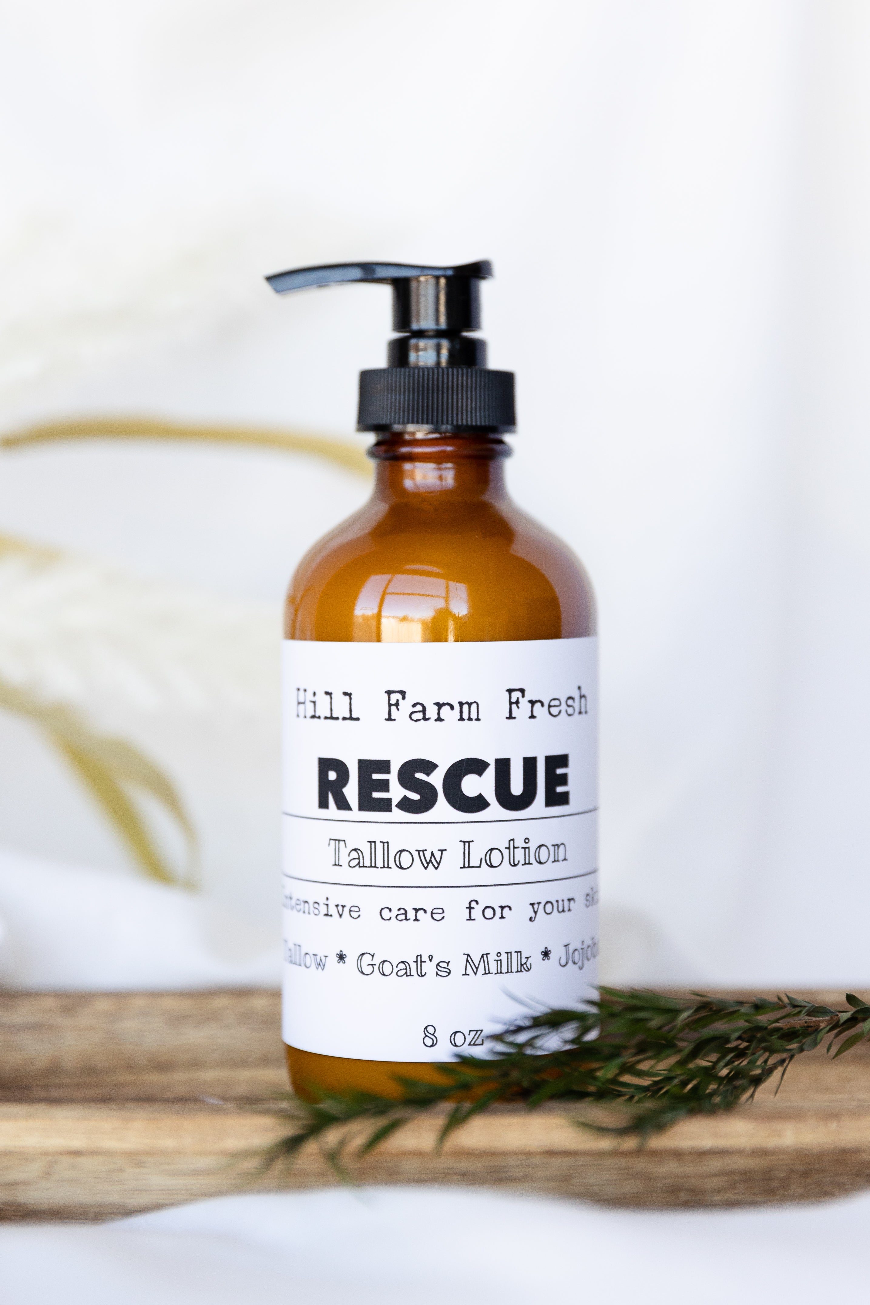 Rescue Tallow Lotion – Hill Farm Fresh