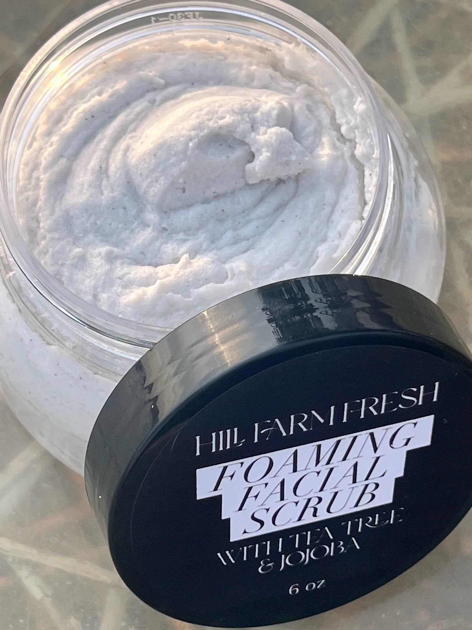 Foaming Facial Scrub – Hill Farm Fresh